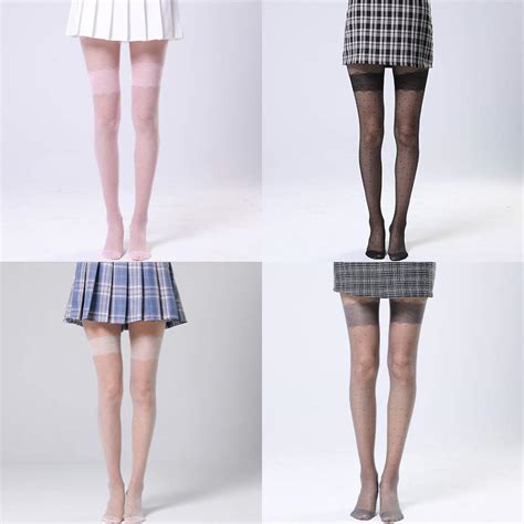 Kennedy Todd 4 Pack Mock Thigh High Pantyhose Kennedytodd