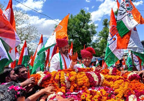 Sirohi Former Chief Minister Ashok Gehlot Holds A Roadshow Amid Lok