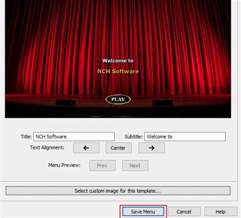How To Create A Dvd Menu With Express Burn