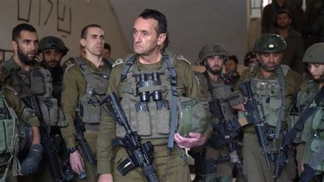 Gaza le chef d état major israélien affirme que la guerre contre le