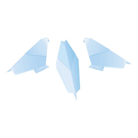 Three Bird Origami For Decorative 22207686 Png
