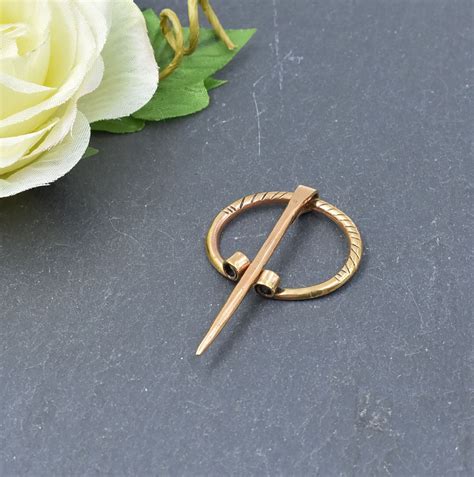 Small Omega Brooch With Rolled Ends A Replica From The Viking Age