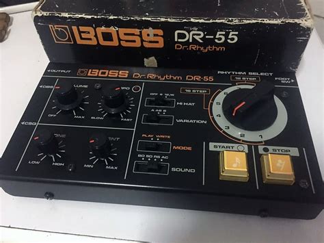 Boss Roland Dr Rhythm Dr 55 Vintage Analogue Drum Machine Reverb