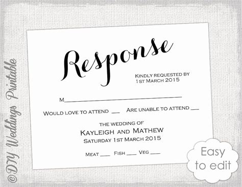 Free Printable Rsvp Cards Printable Word Searches