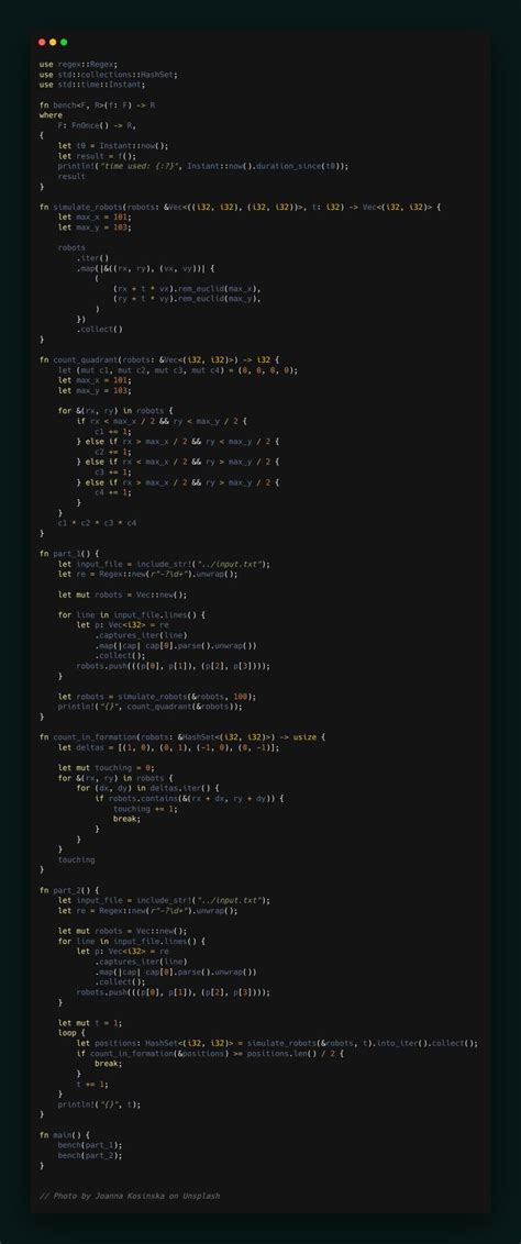 Gurkamal Preet Singh On Linkedin Adventofcode2024 Rust Programming