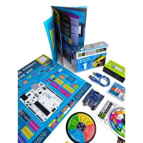 Kit Uno Iniciante Para Arduino Completo 1 Cards Tutorial Peças