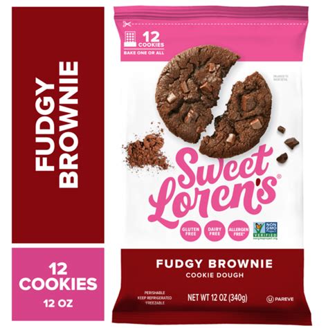 Sweet Lorens Fudgy Brownie Cookie Dough Gluten Free And Vegan Same Day