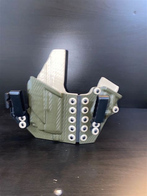 Canik Tp9 Elite Sc W Olight Baldr Mini Appendix Sidecar Style Holster