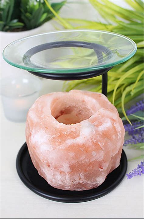 Himalaya Oil Burner شمعة ملح الهيمالايا مبخرة زيتيه لطاقة المكان
