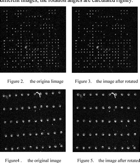 Figure 2 From Automatic Recognition Of Microarray Images Using Projection Algorithm Semantic
