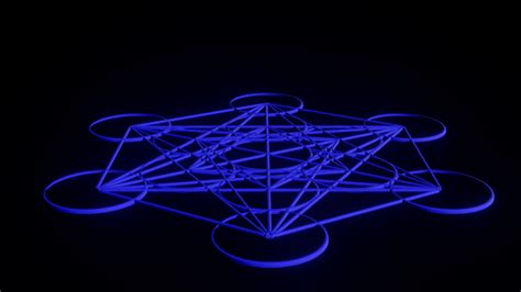 Metatron´s Cube Free 3d Model Blend Obj Fbx Free3d