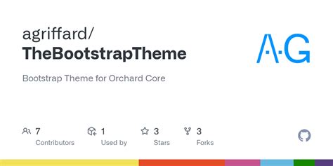 Github Agriffard Thebootstraptheme Bootstrap Theme For Orchard Core