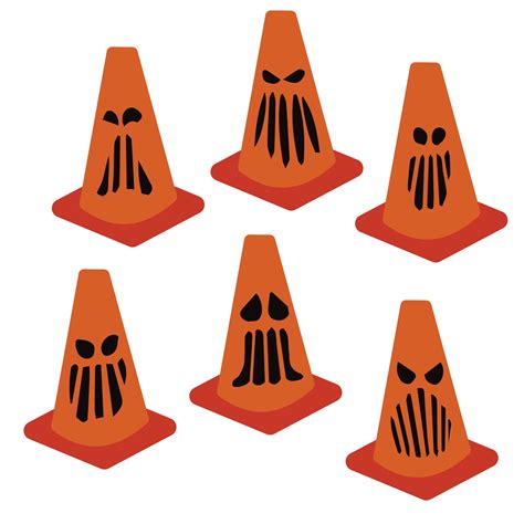 Cars Land Halloween Cones SVGCooP
