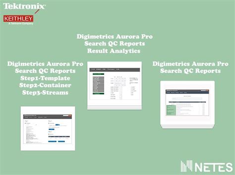 Tektronix Aurora File Based Qc Netes Mühendislik