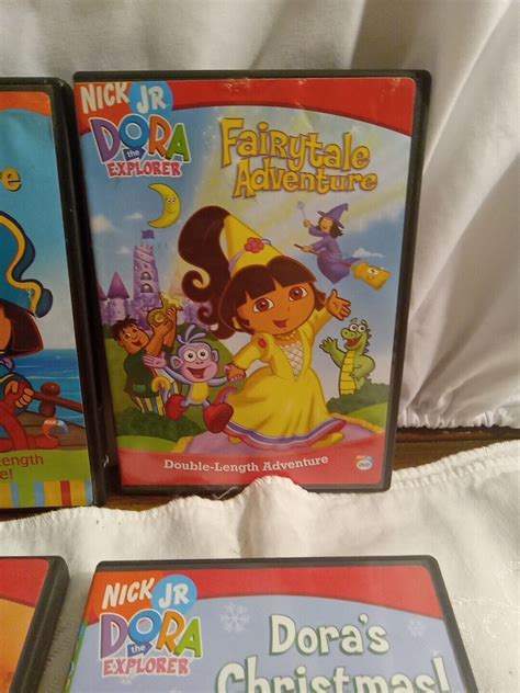 Vintage Dora The Explorer Dvds Set Of 6 Ebay