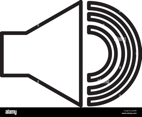 Audio Speaker Interface Menu Stock Vector Image And Art Alamy