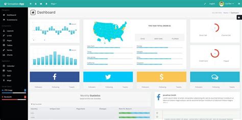 30 Best Bootstrap Admin Dashboard Templates Page 2 Of 4