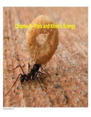 Chapter06 WorkAndKineticEnergy Pdf Chapter 6 Work And Kinetic Energy