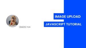 Image Upload With Javascript Coding Artist