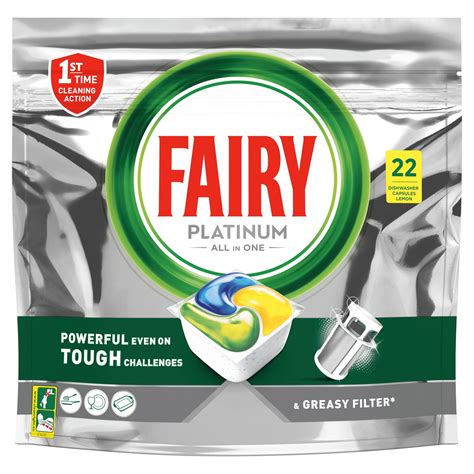 Таблетки за съдомиялна машина Fairy Platinum 22 броя Praktis