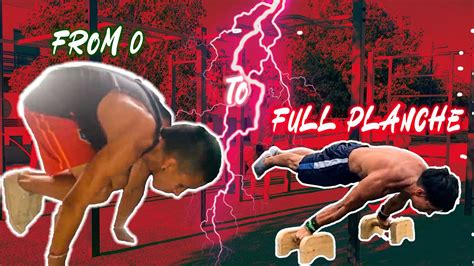 Full Planche Progression Workout From 0 To Full2023 Youtube