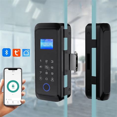 China 254 Smart Door Lock Double Hook Bolttuya Ble Fingerprint Card