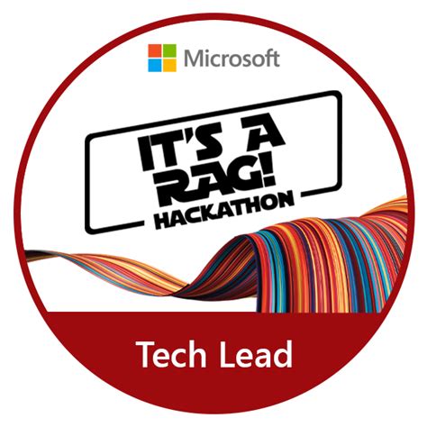 Its A Rag Tech Lead Credly