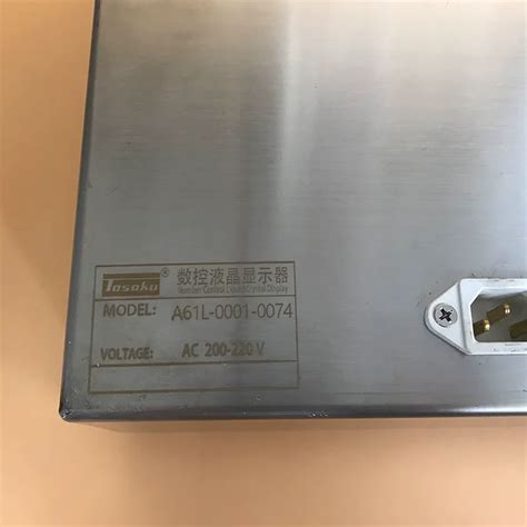 A61l 0001 0072 0074 0076 Fanuc Lcd Monitor Elecspares