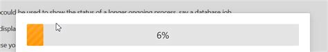 How Can I Show Progress Bar Based On The PLSQL Transaction Completion