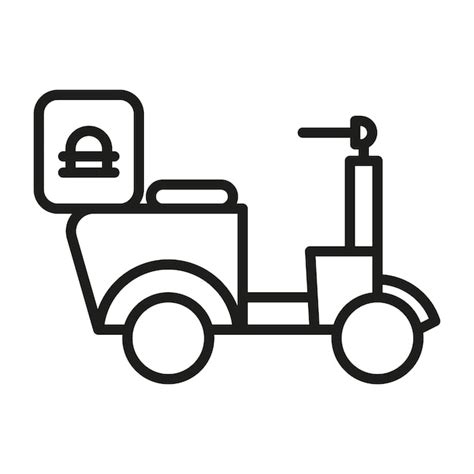 Premium Vector Food Delivery Vector Illustration