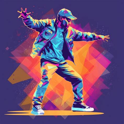 Premium AI Image Break Dance