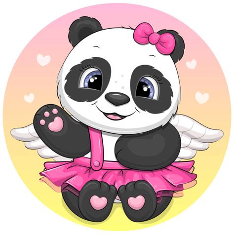 1700 Pink Panda Bear Stock Illustrations Royalty Free Vector