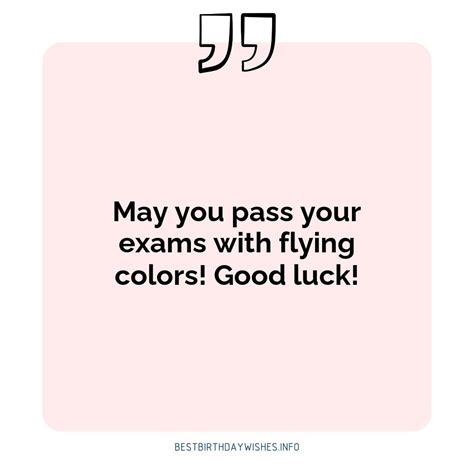 460 Motivational Exam Good Luck Quotes