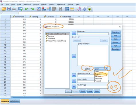 Spss 26 Is The Stepwise Regression Method Thats Used For Prediction
