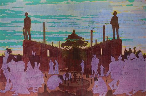 两路人 唐晖作品 中央美术学院