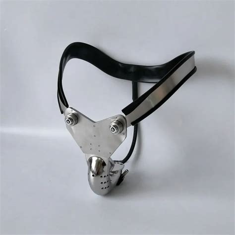 ₩25 388에서 스테인레스 스틸 남성 정장 벨트 남성 큰 케이지 장치 섹스 토이 남성을위한 게이 고품질 Cb6000 페니스