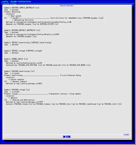 Menuconfig Pathsoptions For Developers Openwrt Forum