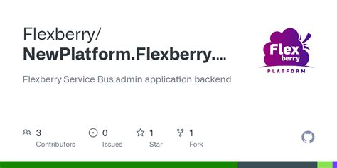 Github Flexberrynewplatformflexberryservicebuseditor Flexberry