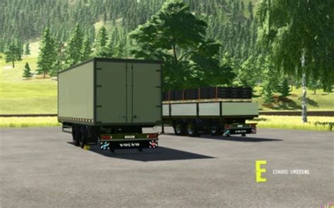 Fs22 Fs22edmvolvotrailerlong Version With Autoload V 10 Other