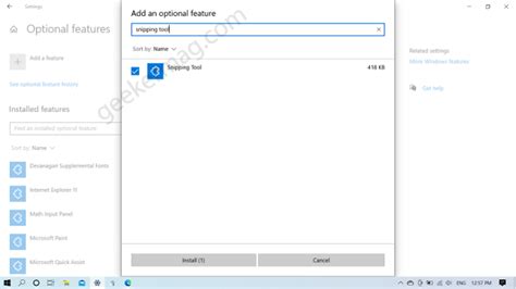 Microsoft Let You Uninstall Snipping Tool From Windows