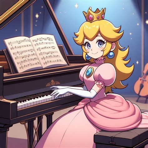 Princess Peach Piano Sheet Music