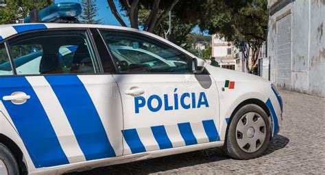 Carro De Pol Cia Portugu S Imagem De Stock Imagem De Vista