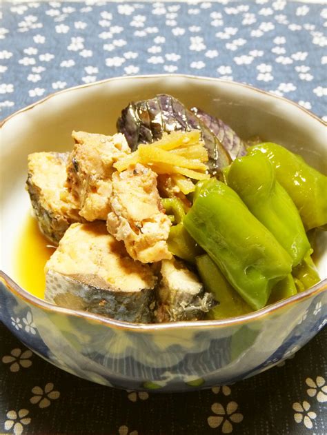 さば缶deなすとピーマンの煮物 By まんまるまうちゃん 【クックパッド】 簡単おいしいみんなのレシピが396万品