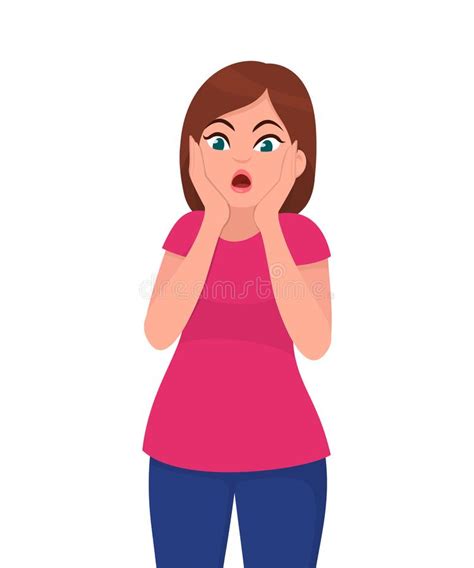 Surprised Face Cartoon