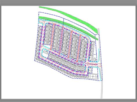 Loteamento Em Autocad Baixar Cad 671 93 Kb Bibliocad