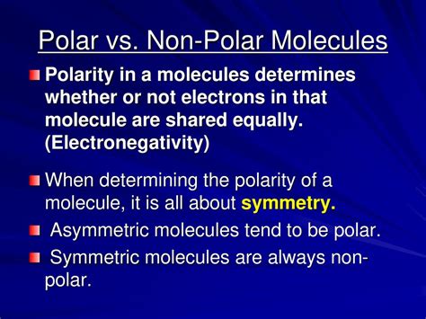 Nonpolar Molecule