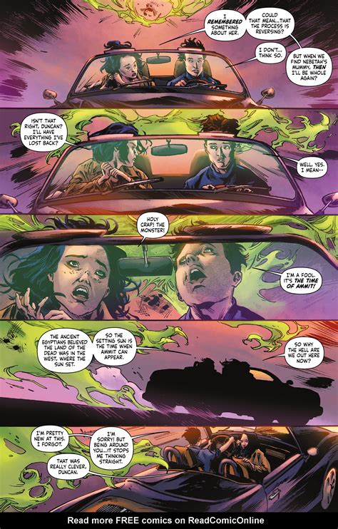 Read Online The Mummy Comic Issue 3