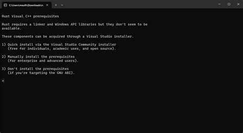 Cara Instalasi Rust Di Windows Step By Step