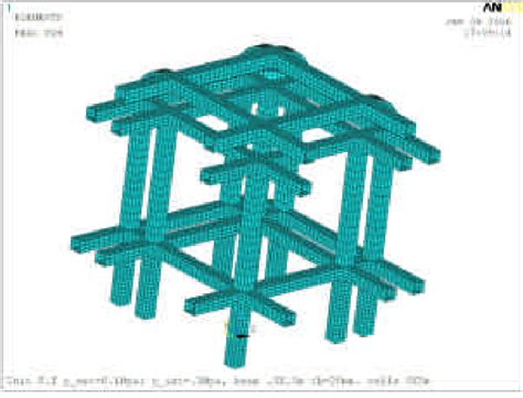 A Due To The Cubic Symmetry Fea Can Be Performed On A Model Download Scientific Diagram