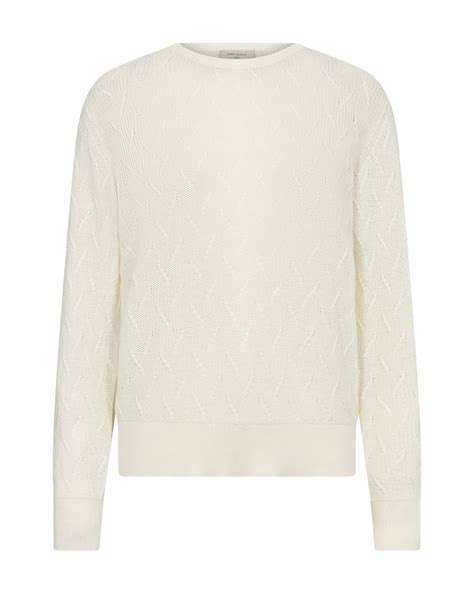 Dodo Genser Bomull Off White Ragnhildsno